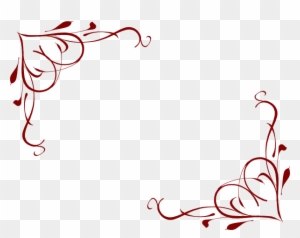 Wedding Corner Border Design Png