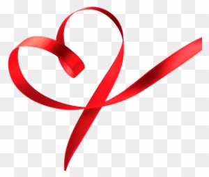 Heart Ribbon Transparent Png Clip Art Image - Heart Ribbon - Free ...
