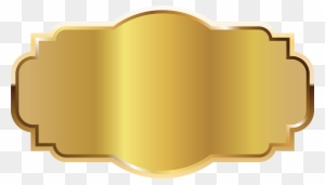 Gold Label Template Clipart Png Imageu200b Gallery - Gold Labels Png ...