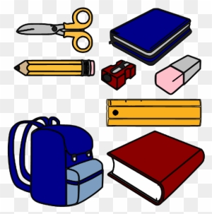 School Supplies Clipart - Free Transparent PNG Clipart Images Download