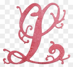 Cheery Lynn Designs Lace Flourish Letter L Die - Cheery Lynn Designs ...