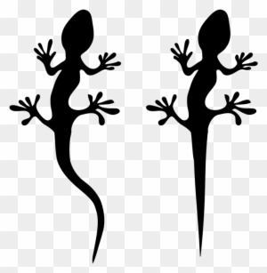 Lizard Silhouette Clip Art, Transparent PNG Clipart Images Free ...
