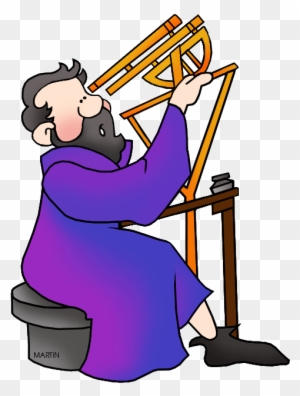Free Clip Art By Phillip Martin - Galileo Galilei - Free Transparent ...