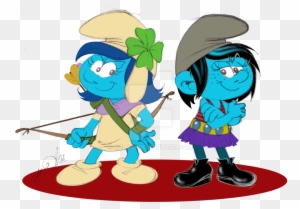 Stormy Smurf - Free Transparent PNG Clipart Images Download