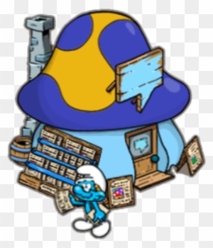 Editor Smurf - Miller Smurf Hut - Free Transparent PNG Clipart Images ...
