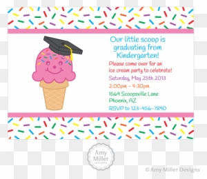 Preschool Or Kindergarten Graduation Diy Printable - Ice Cream ...