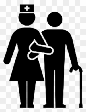 Chaperone Services - Nurse Patient Icon - Free Transparent PNG Clipart ...