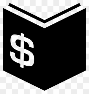 Book Of Economy With Dollar Money Sign Comments - Book Money Icon Png ...