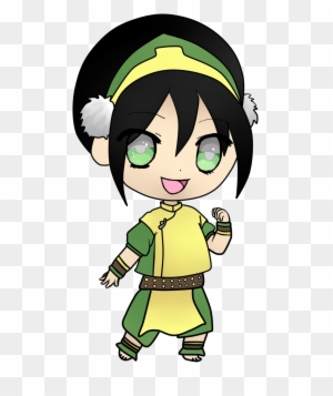 Chibi Toph Beifong By Doodle-dream - Avatar The Last Airbender Fan ...