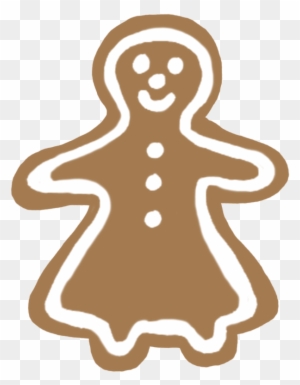 Gingerbread Woman - Christmas Day - Free Transparent PNG Clipart Images ...