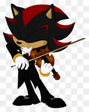 Shadow Violin By Shadow-dancer6 - Shadow The Hedgehog Playing Guitar ...