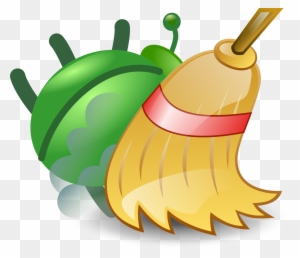 Cleaner - Broom Emoji Ios - Free Transparent PNG Clipart Images Download