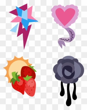 Cheezedoodle96 124 22 Cutie Marks - Inky Rose Cutie Mark - Free ...