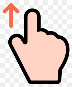 Swipe Up Free Icon - Swipe Up Icon Png - Free Transparent PNG Clipart ...