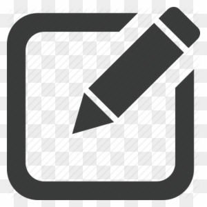 Editing - Icon Edit Grey Png - Free Transparent PNG Clipart Images Download