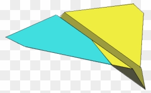 Simple Paper Airplane - Make Paper Airplanes Clipper - Free Transparent ...