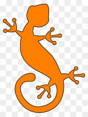 Gecko Lizard Clip Art - Cartoon Gecko - Free Transparent PNG Clipart ...