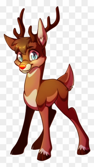 Rudolf By Pocki07 - Rudolph Fan Art - Free Transparent PNG Clipart ...