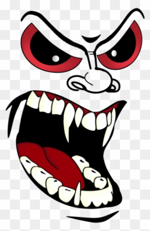 Creeped Out Face Clip Art