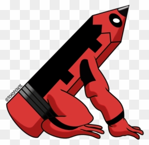Deadpool Toad Pencil By Toadpencil - Deadpool - Free Transparent PNG ...
