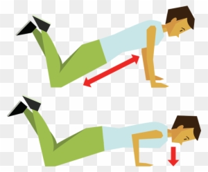 Modified Pushup - Push-up - Free Transparent PNG Clipart Images Download