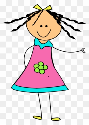 Stick Woman Clip Art