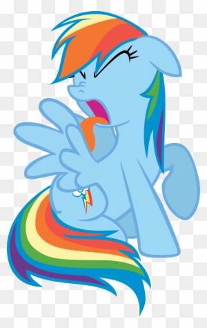Rainbow Dash Cry By - Sad Rainbow Dash Gif - Free Transparent PNG ...