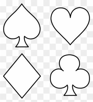 Playing Card Suits Clipart, Transparent PNG Clipart Images Free ...