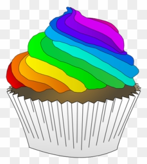 Rainbow Cake Clipart Cupcakes Cupcake Clip Art Pinterest - Rainbow ...