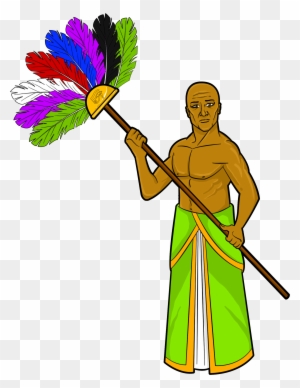 Ancient Egyptian Fan Bearer - Fan Bearer - Free Transparent PNG Clipart ...