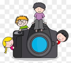 Picture - Children With A Camera Clipart - Free Transparent PNG Clipart ...
