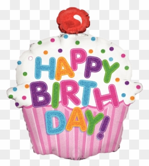 Happy Birthday Cupcake Clipart - Birthday Cupcake Clipart - Free ...