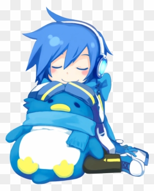 Vocaloid Kaito Chibi Png - Free Transparent PNG Clipart Images Download