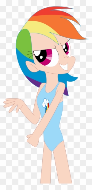 Michaelsety, Clothes, Human, Humanized, One-piece Swimsuit, - Art ...