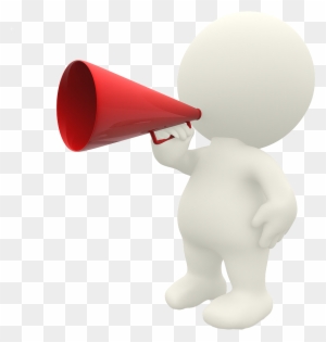 3d Man Announcements - Free Transparent PNG Clipart Images Download