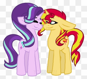 Mlp Sunset Shimmer X Starlight Glimmer - Free Transparent PNG Clipart ...