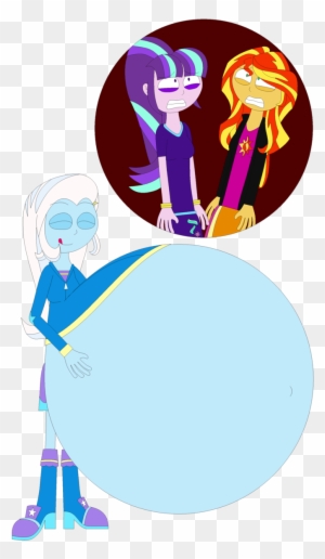 Sunset Shimmer's Water Inflation By Angry-signs - Cartoon Sunset On ...