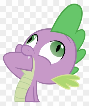 La - Spike Mlp Funny Face - Free Transparent PNG Clipart Images Download
