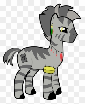 My Little Pony Zebra - Mlp Zebroid - Free Transparent PNG Clipart ...