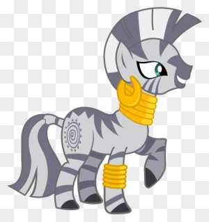 My Little Pony Zebra - Mlp Zebroid - Free Transparent PNG Clipart ...