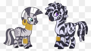 My Little Pony Zebra - Mlp Zebroid - Free Transparent PNG Clipart ...