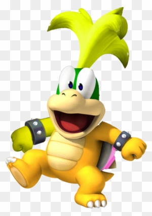 Artwork Of Larry Koopa For New Super Mario Bros - New Super Mario Bros Wii - Free Transparent ...