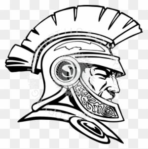 Trojan Clipart Trojan Head - Clarenceville High School Trojans - Free ...
