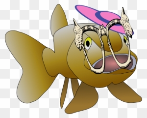 Grandma Fish Clip Art At Clkercom Vector Online Royalty - Grandma Shark ...