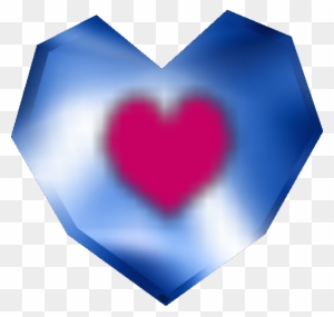 Piece Of Heart Ocarina Of Time - Free Transparent PNG Clipart Images ...