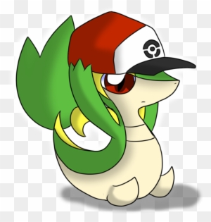Snivy Has Your Hat By Oldanthropokemon - Snivy With Hat - Free ...