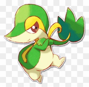 495 Snivy By Sarahrichford - Cute Snivy - Free Transparent PNG Clipart ...