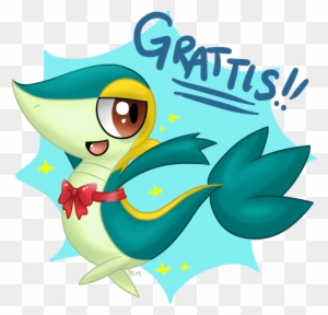 Happy Shiny Snivy For Snowwire - Shiny Snivy - Free Transparent PNG ...