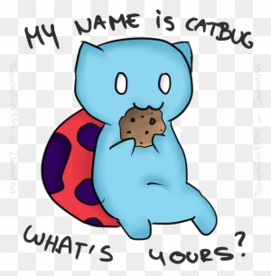 My Name's Catbug By Drawing-heart - Drawing - Free Transparent PNG ...