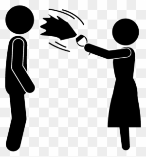 A Woman Drinking A Man With A Drink - Pictogram - Free Transparent PNG ...